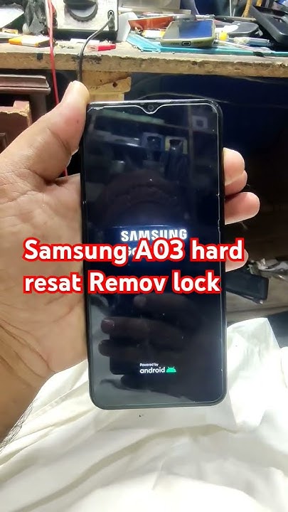 Samsung A03 Hard Reset | Pattern Lock Remove | Unlock Password Without PC | Screen Lock Bypass ...