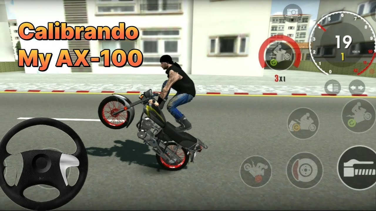 Juegos de Motos - Calibrando my Ax100 - Xtreme motorbikes - Juego para ...