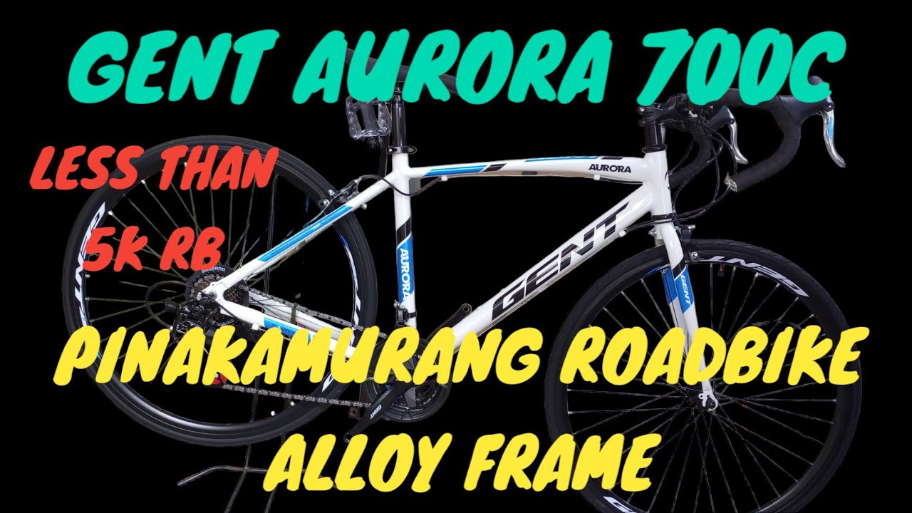 GENT AURORA ROADBIKE LESS THAN 5K RB, PINAMURANG ROADBIKE SA MARKET IKAW N TALAGA GENT ANG ...
