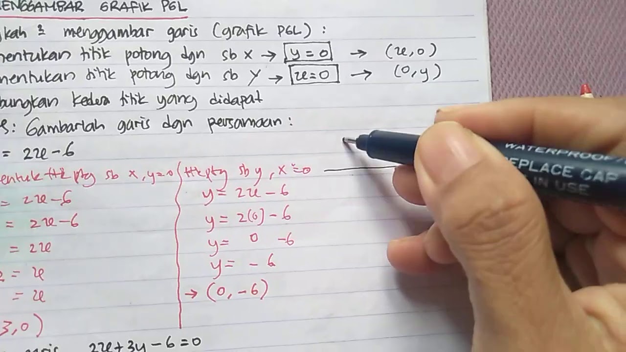 Menggambar grafik PGL - YouTube