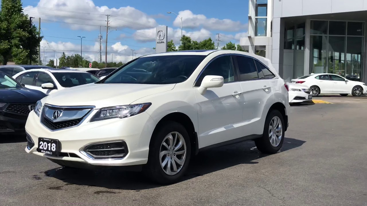 2018 Acura RDX Tech D4117A - YouTube