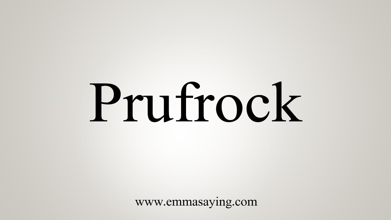 Prufrock