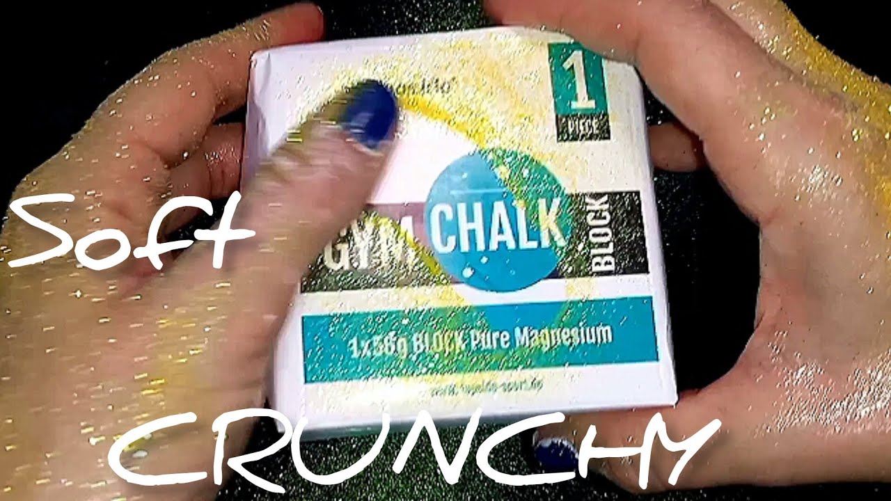 new🤍ONE FULL CHALK BLOCK CRUSHING 🤌🏻 FRESH SOFT & CRUNCHY CHALK crispy ...
