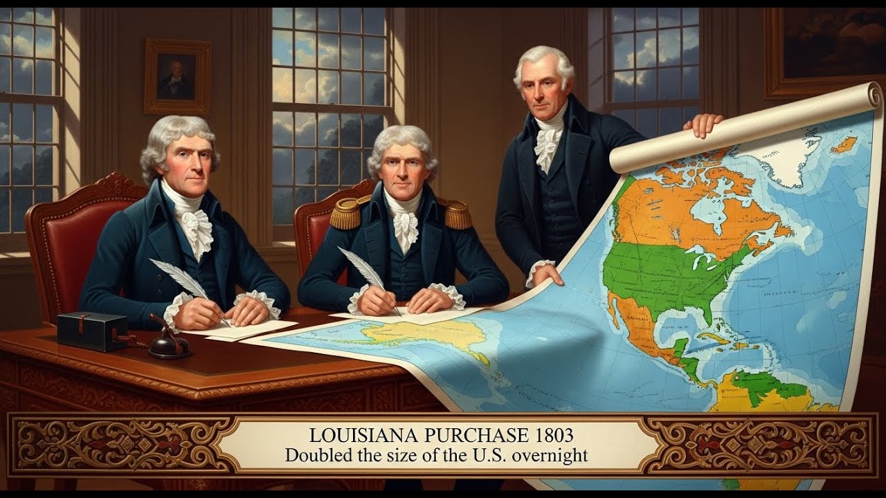 Louisiana Purchase (1803) – Doubled the size of the U.S. overnight ...