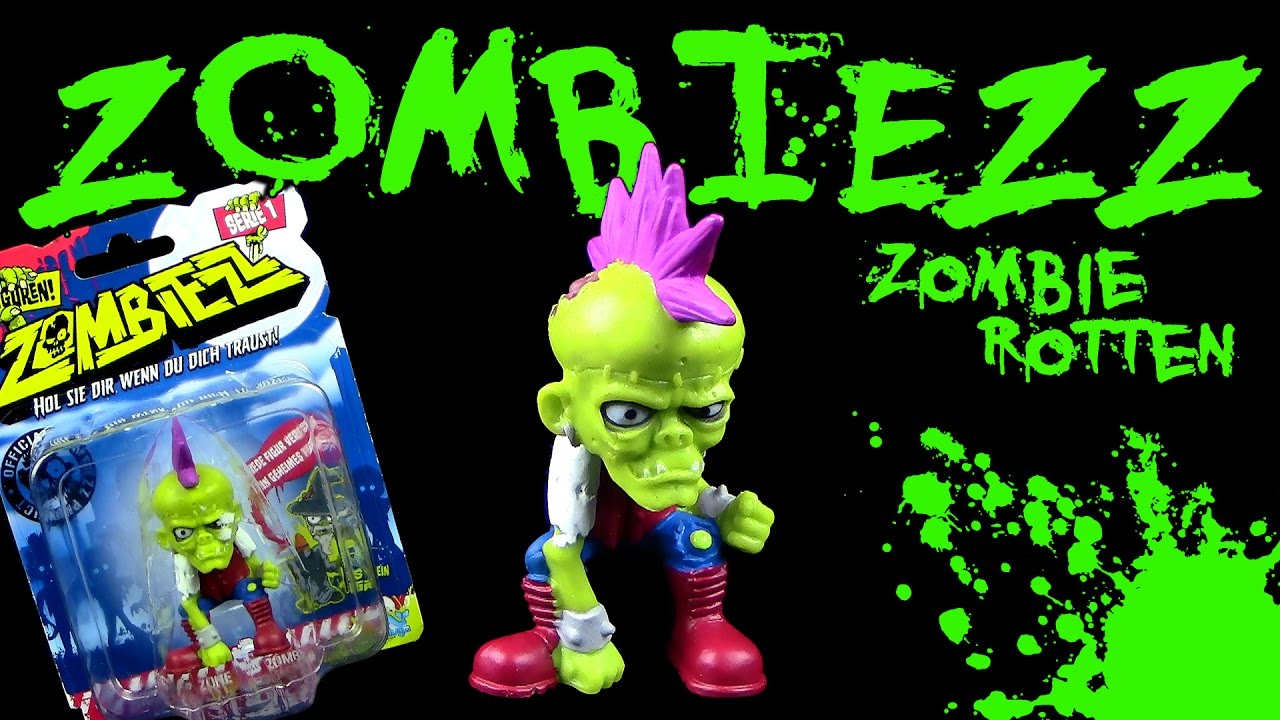 Zombiezz Serie 1 - Zombie Rotten - Unboxing & Review - Series One - YouTube