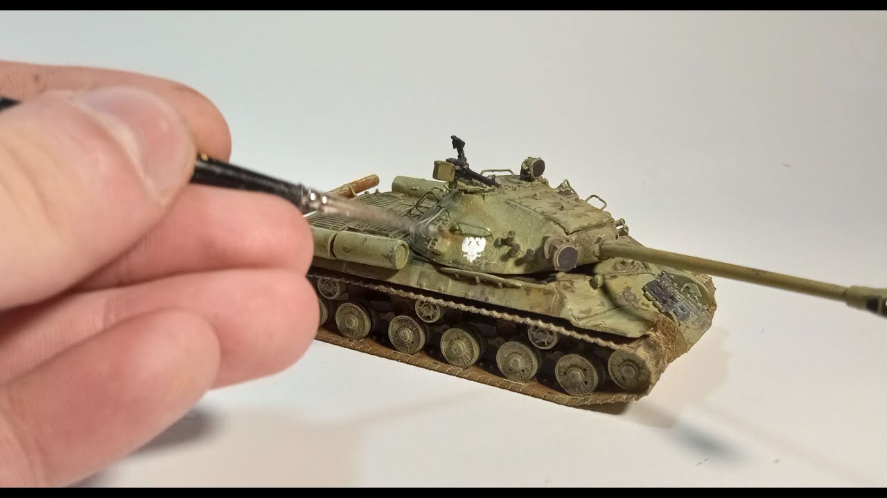 How to Paint An Easy Green Camouflage on Your Model Using Only Acrylics ...