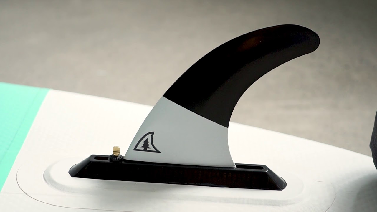 How to Install Center Fin on Your Inflatable Paddle Board (iSUP) - YouTube