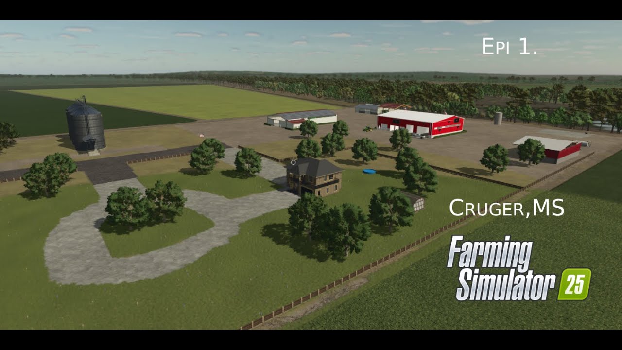 Welcome to Cruger MS!(New Farm, and Farm Truck, and getting field ready ...