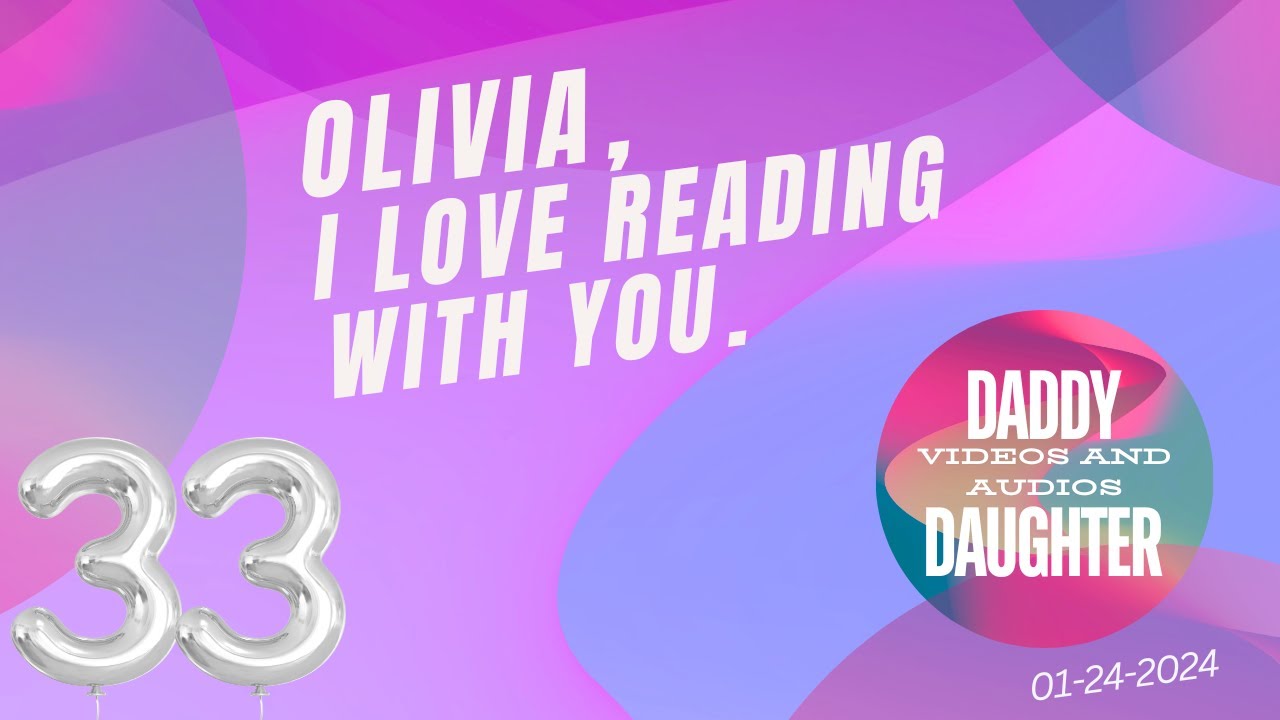 I love reading with you. It brings me a lot of joy. - 033 - YouTube
