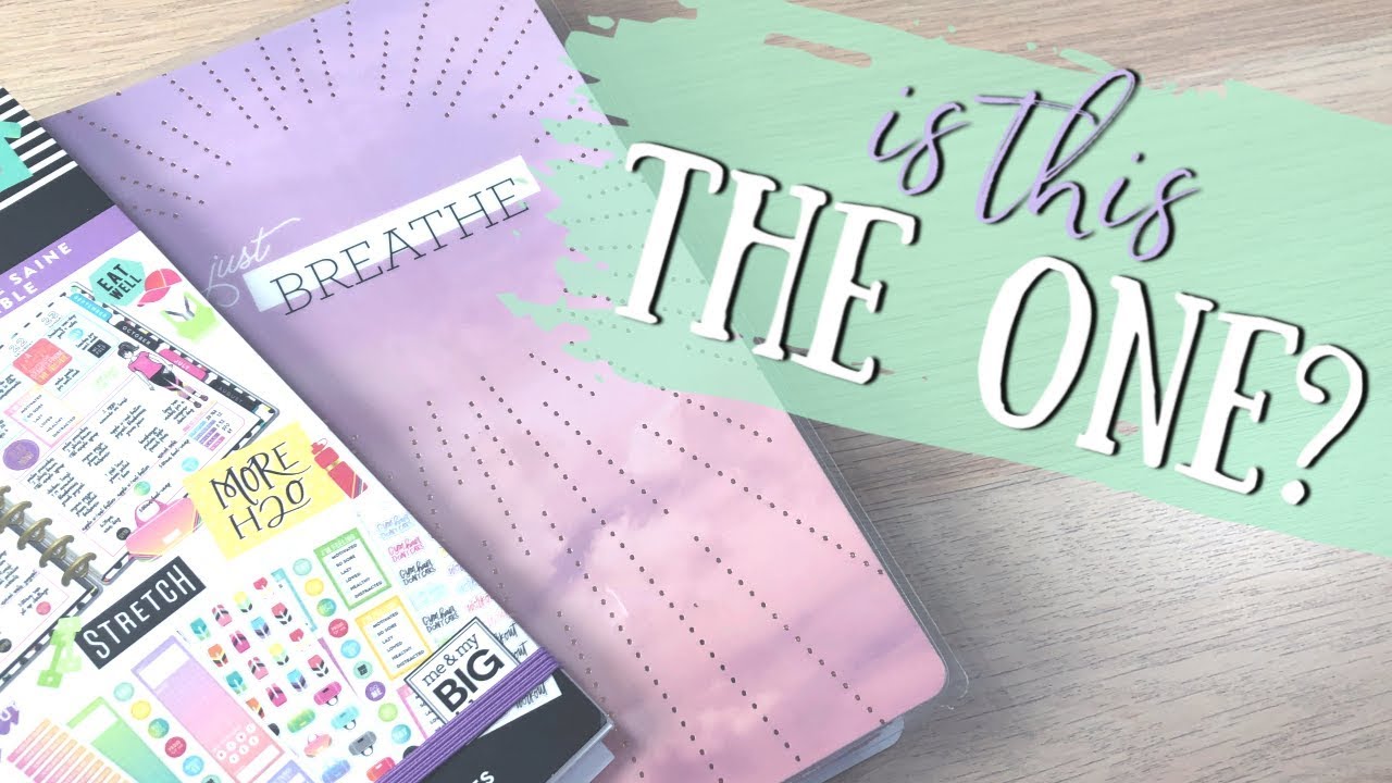 Happy Planner Wellness Planner + Healthy Hero Stickers! - YouTube