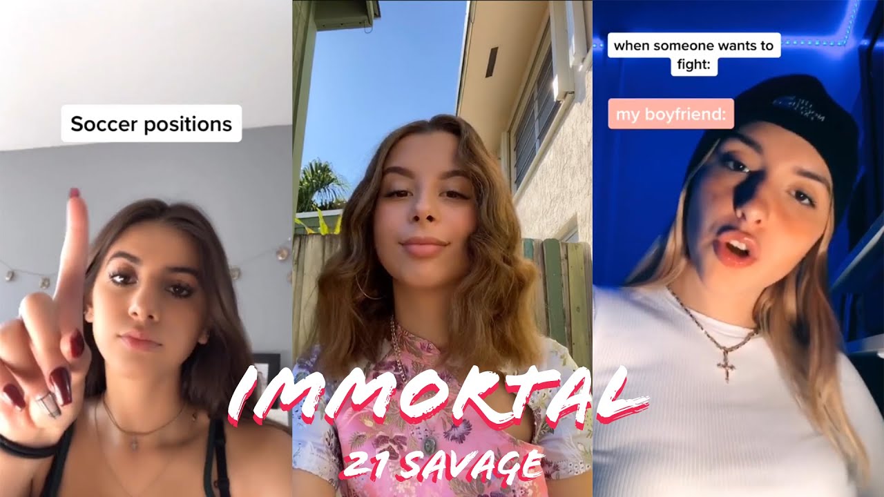 Immortal 21 Savage Tik Tok Compilation - YouTube