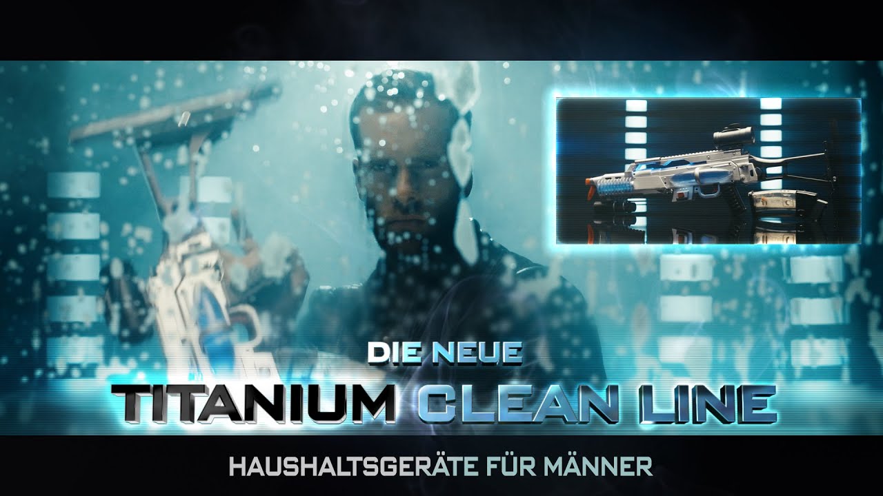 Die Titanium Clean Line - Haushaltsgeräte für Männer - YouTube