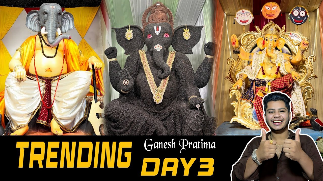Ujjain Trending Ganesh Pratima 😳 Explore In Day 3🔥 jaycreationvlogs ...