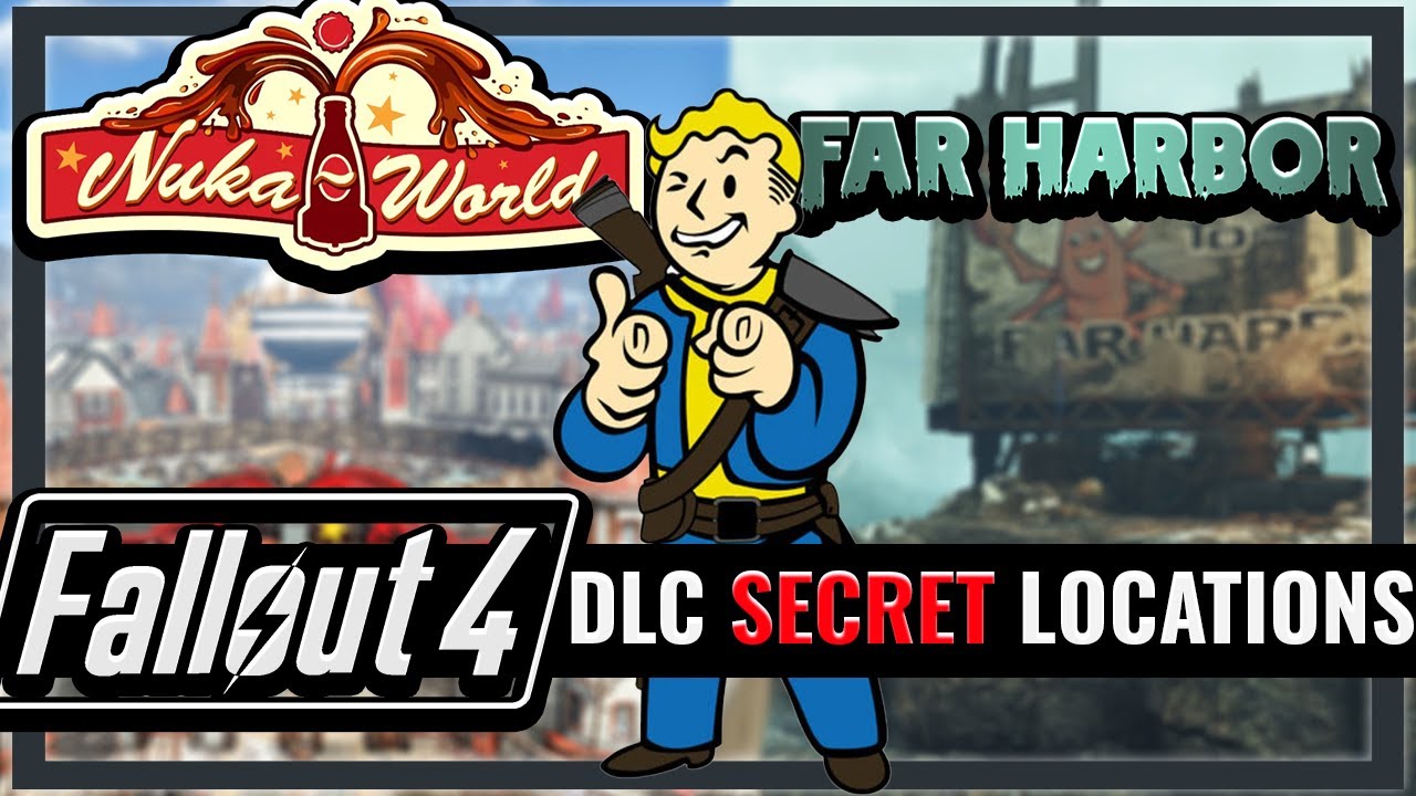 "Every" Hidden and Unmarked Location in Fallout 4's DLC's - YouTube