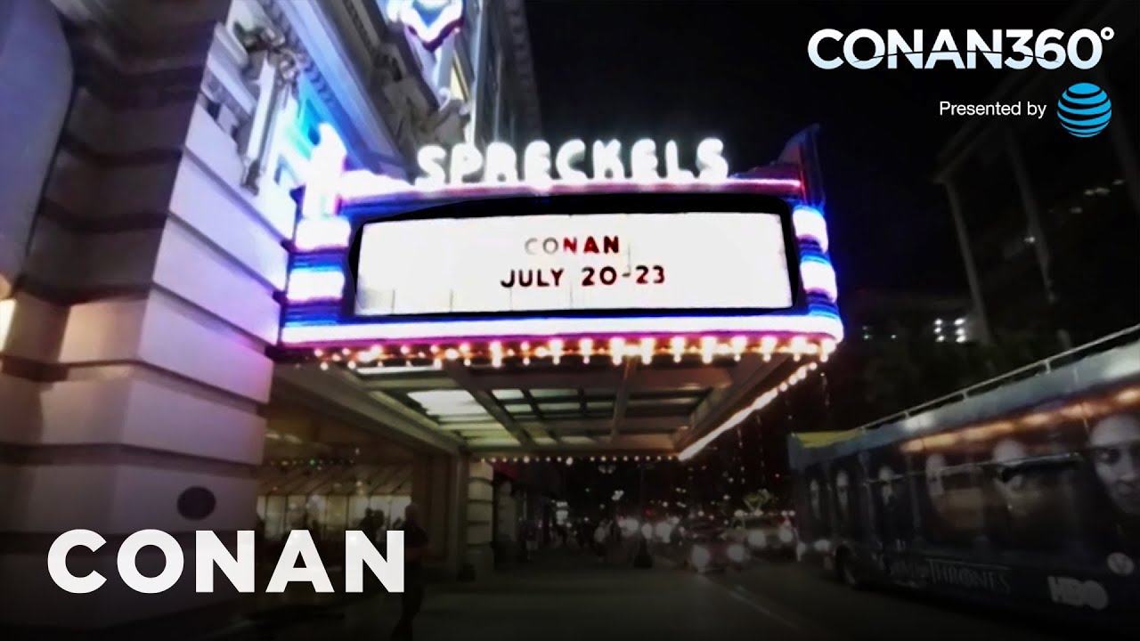 CONAN360°: CONAN At Comic-Con® 2016 | CONAN on TBS - YouTube