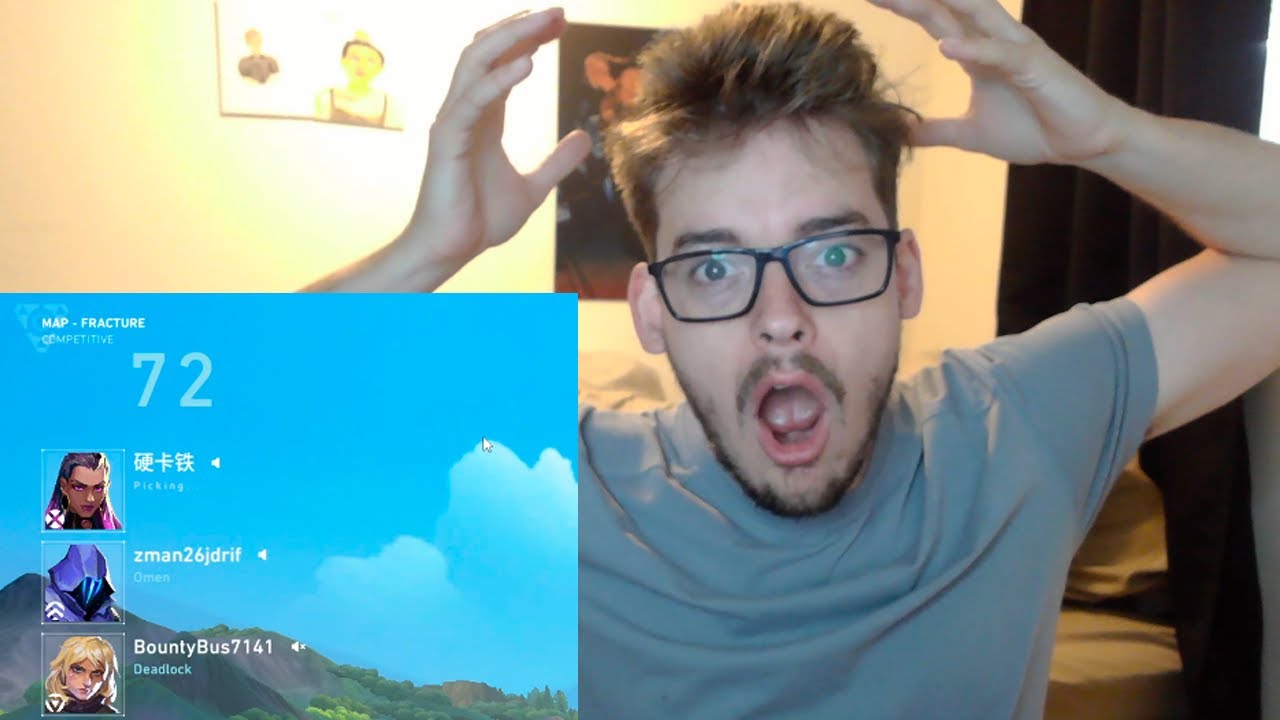 Playing Valorant Until Someone Insta Locks Omen Deadlock and Reyna ...