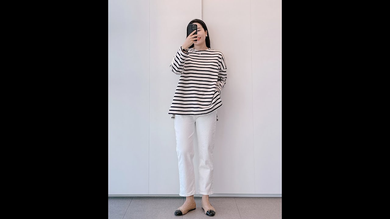 💙 ️주와가 입어보는 오늘신상👏🏻66사이즈 77사이즈 내몸그대로아름답게입어요 ️주와 zuwa - YouTube