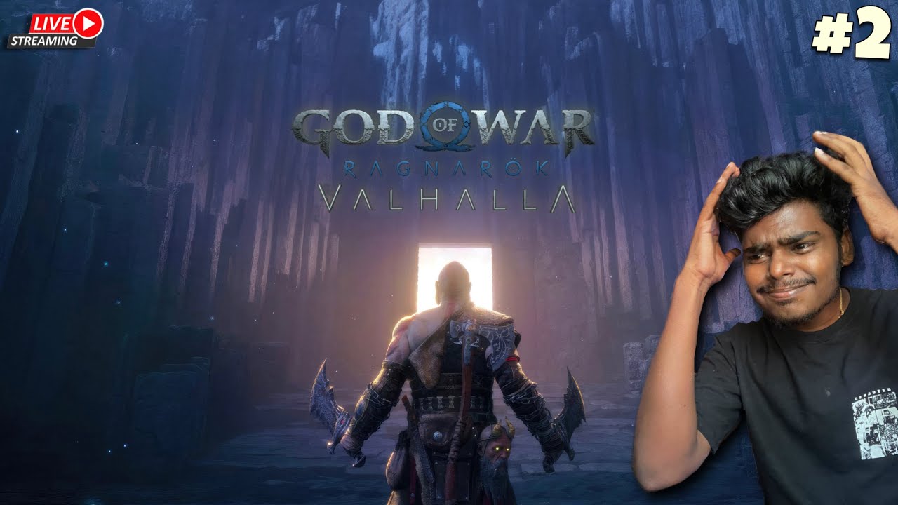 God of war Valhalla🔥 #2| gameplay Face cam| tamil live #godofwar # ...