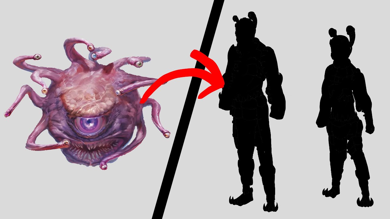 Turning a D&D Beholder into Monster Hunter Armor - YouTube