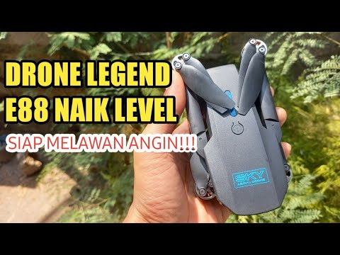 UNBOXING DRONE E88 TERBARU SUDAH BRUSHLESS // DRONE E88 MAX - YouTube