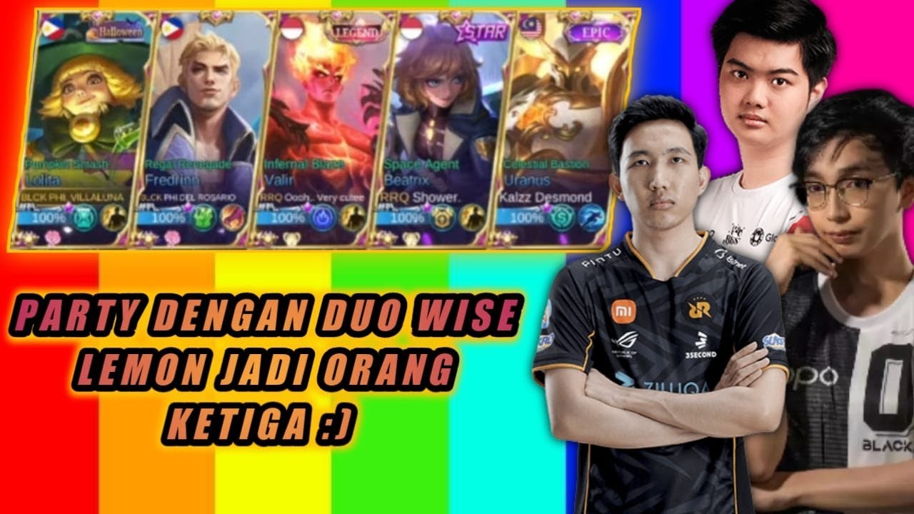 RRQ LEMON MABAR SAMA DOU FILIPINA VENUS & WISE | LEMON JADI ORANG ...