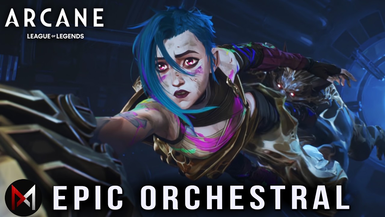 Wasteland - Arcane 2 EP9 OST - Jinx and Vi VS Warwick - Epic Orchestral ...