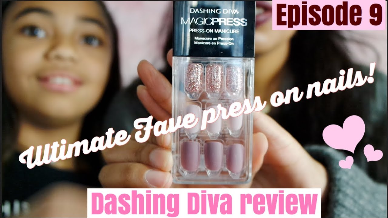 EPISODE 9: DASHING DIVA MAGIC PRESS NAILS REVIEW. obsessed. nail art ...