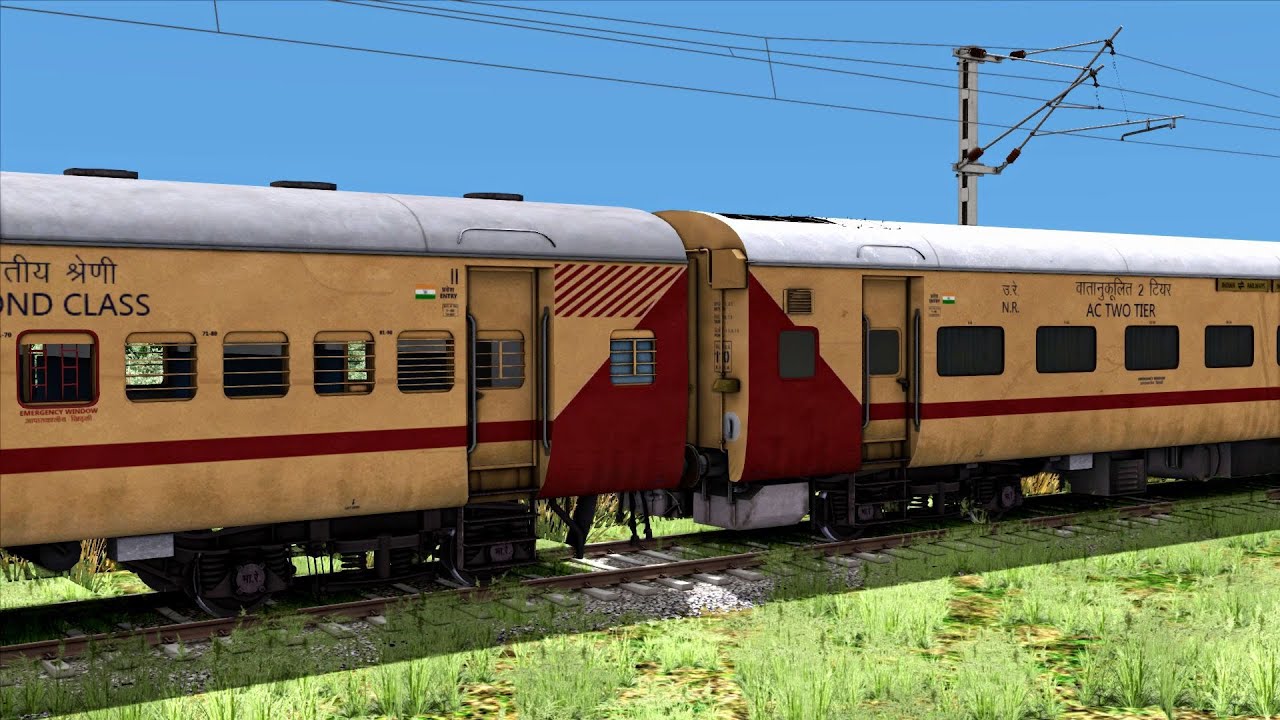 Indian train simulator realistic Game play | Railworks 3 | Train ...