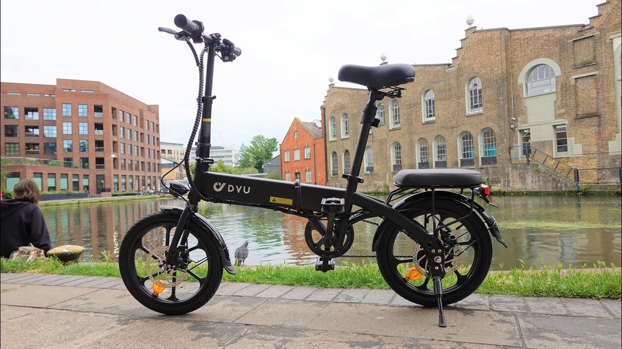 Folding Electric Bike Review | Full Unboxing of E-bike Model: "DYU A1F ...