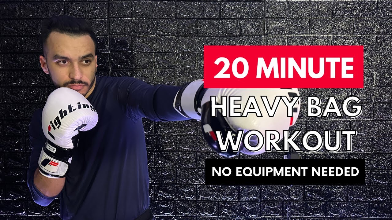 20 Minute Heavy Bag Workout For Total Body Strength And Conditioning