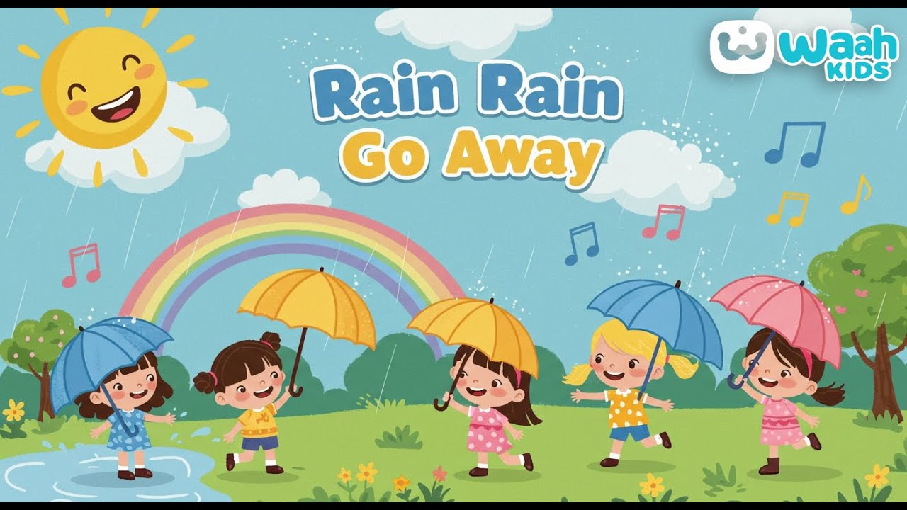 Rain Rain Go Away | Nursery Rhymes & Kids Songs | Fun Learning with ...