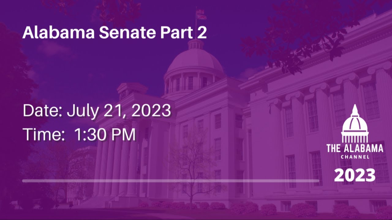 Alabama Senate Part 2 - YouTube