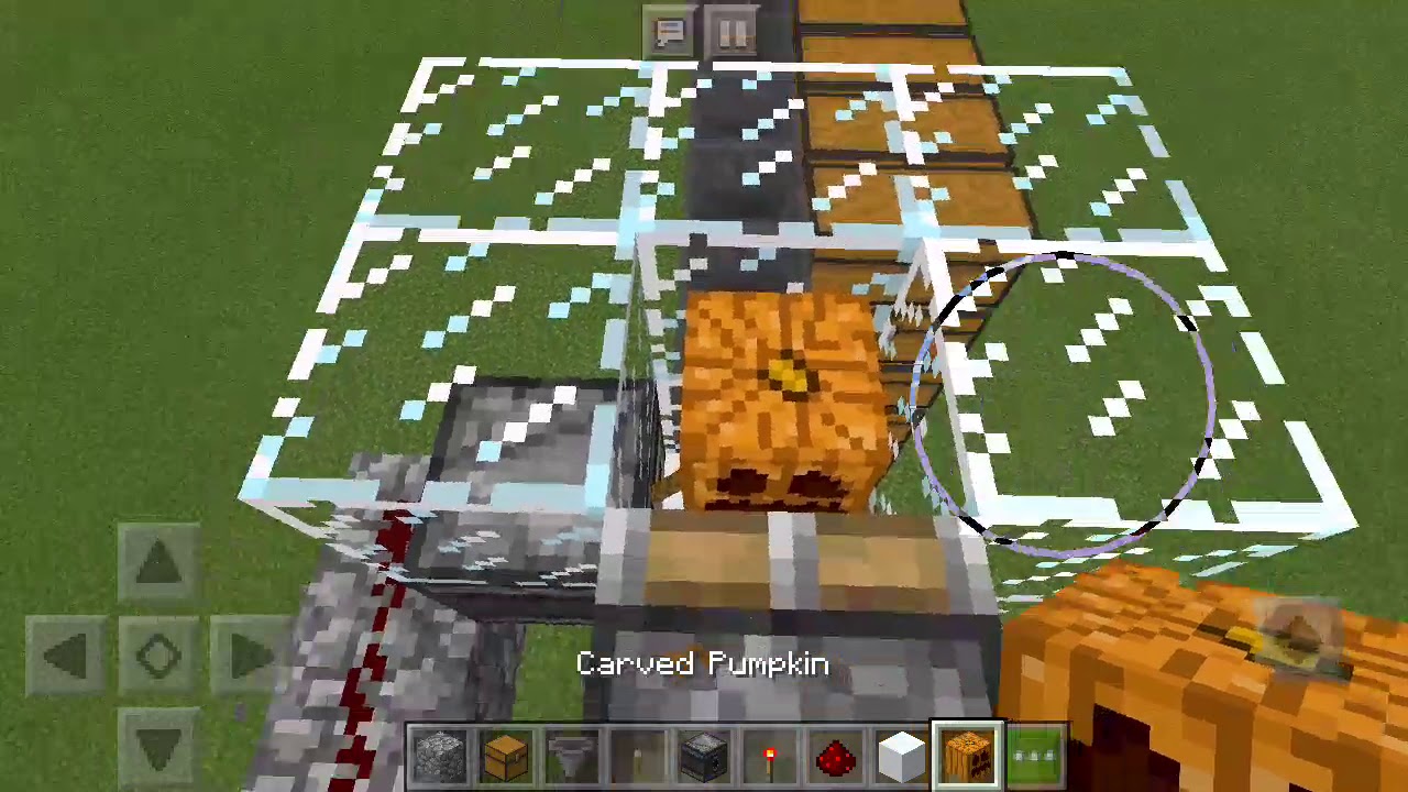 How to make a automatic snowball machine in Minecraft Pocket Edition ...