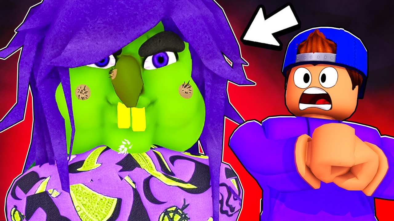 ROBLOX ESCAPE THE EVIL WITCH! (SCARY HALLOWEEN OBBY) - YouTube