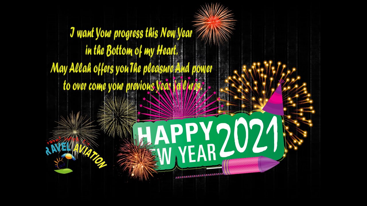 Sky Travel Aviation HAPPY NEW YEAR 2021 - YouTube