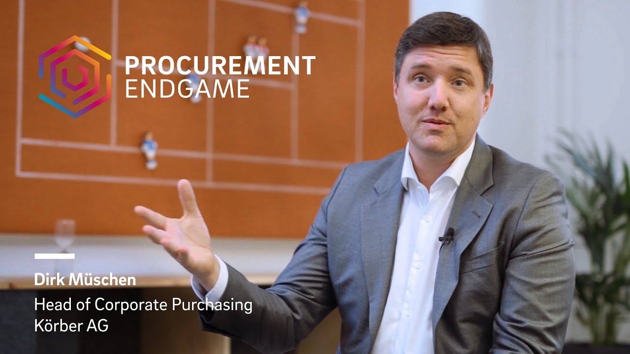 Dirk Müschen (Körber AG) on The Procurement Endgame - YouTube