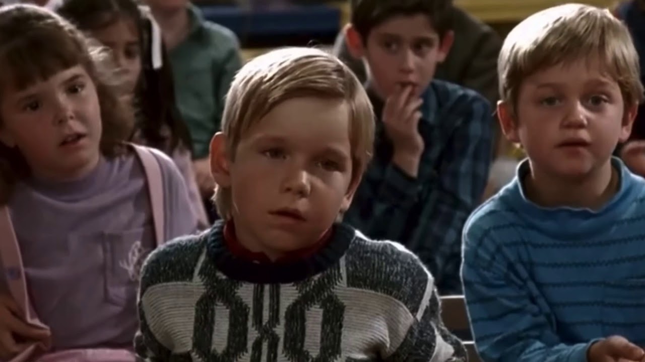 Kindergarten cop (1990)-what dose your dad do for a living (HD) - YouTube
