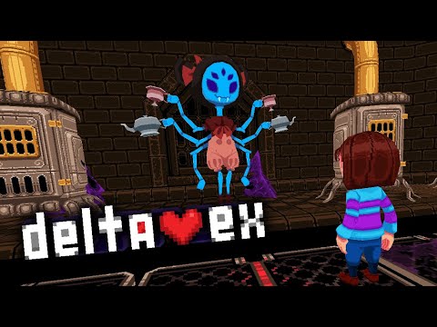 Miss Muffet 3D Battle: Delta Ex (3d Undertale Fangame)#2 - YouTube