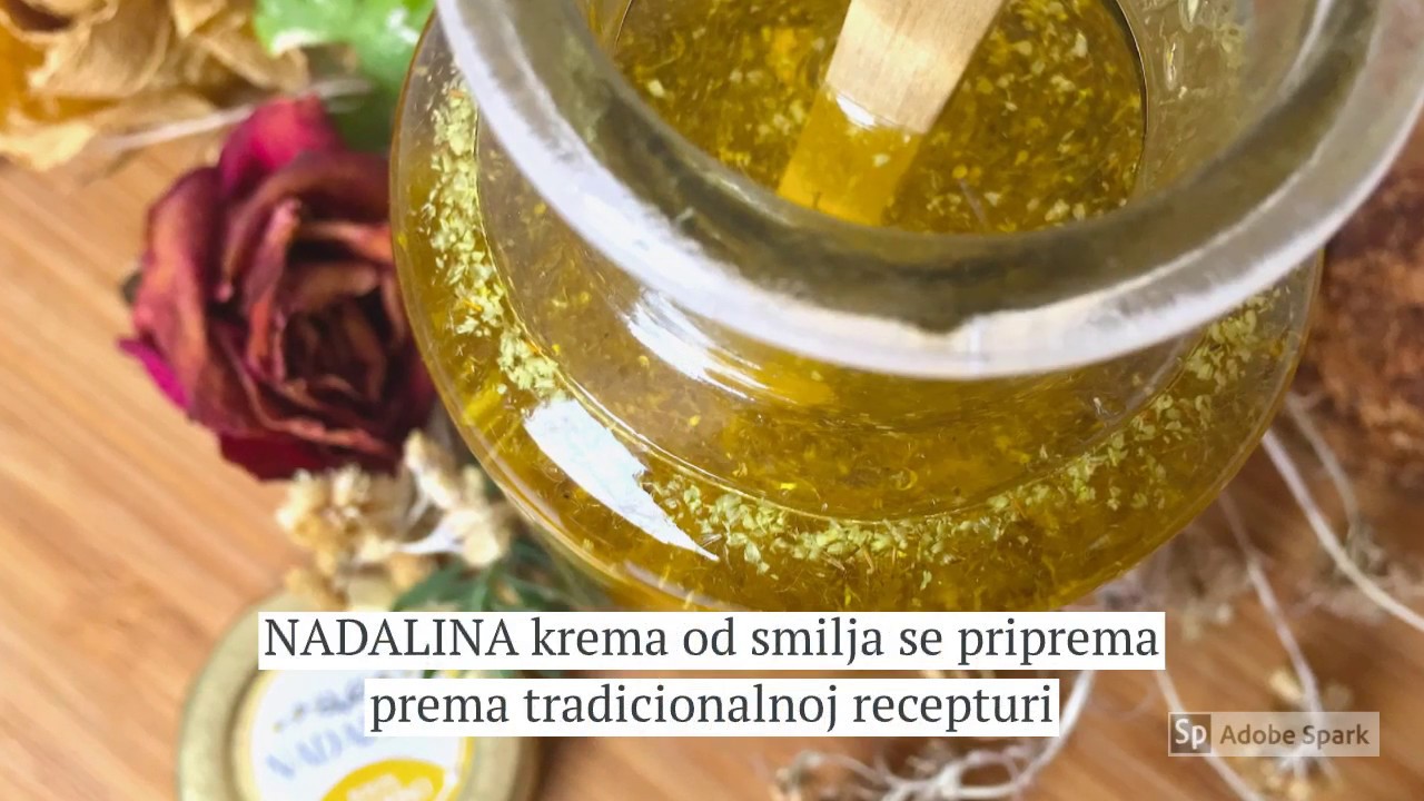 Receptura kreme od smilja - YouTube