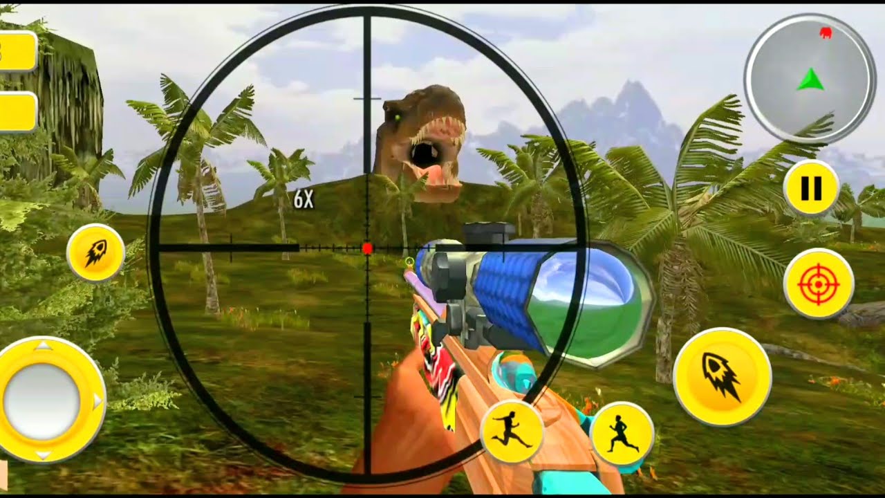 Best Real Dino Hunting: Zoo Hunter Games- Android Gameplay # - YouTube
