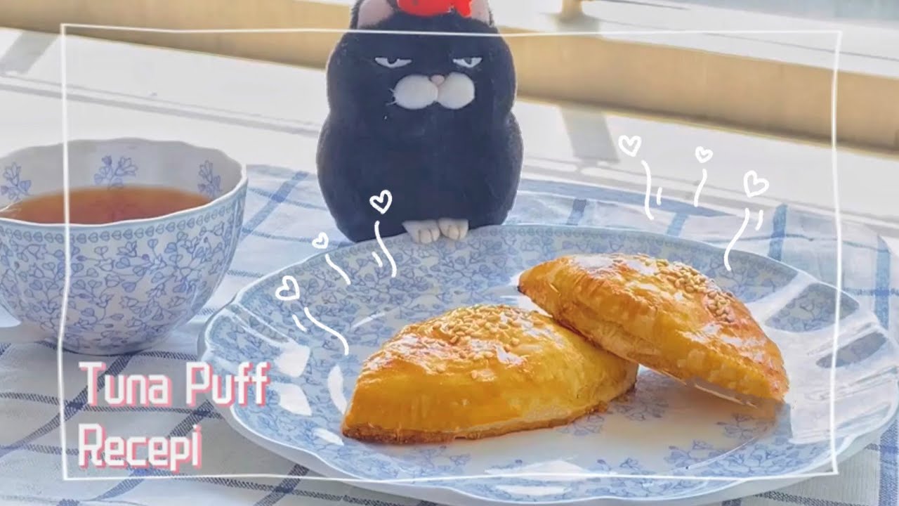Easy 3 Min Tuna Puff Pies Pastry Recipe | Quick and Easy Breakfast ...