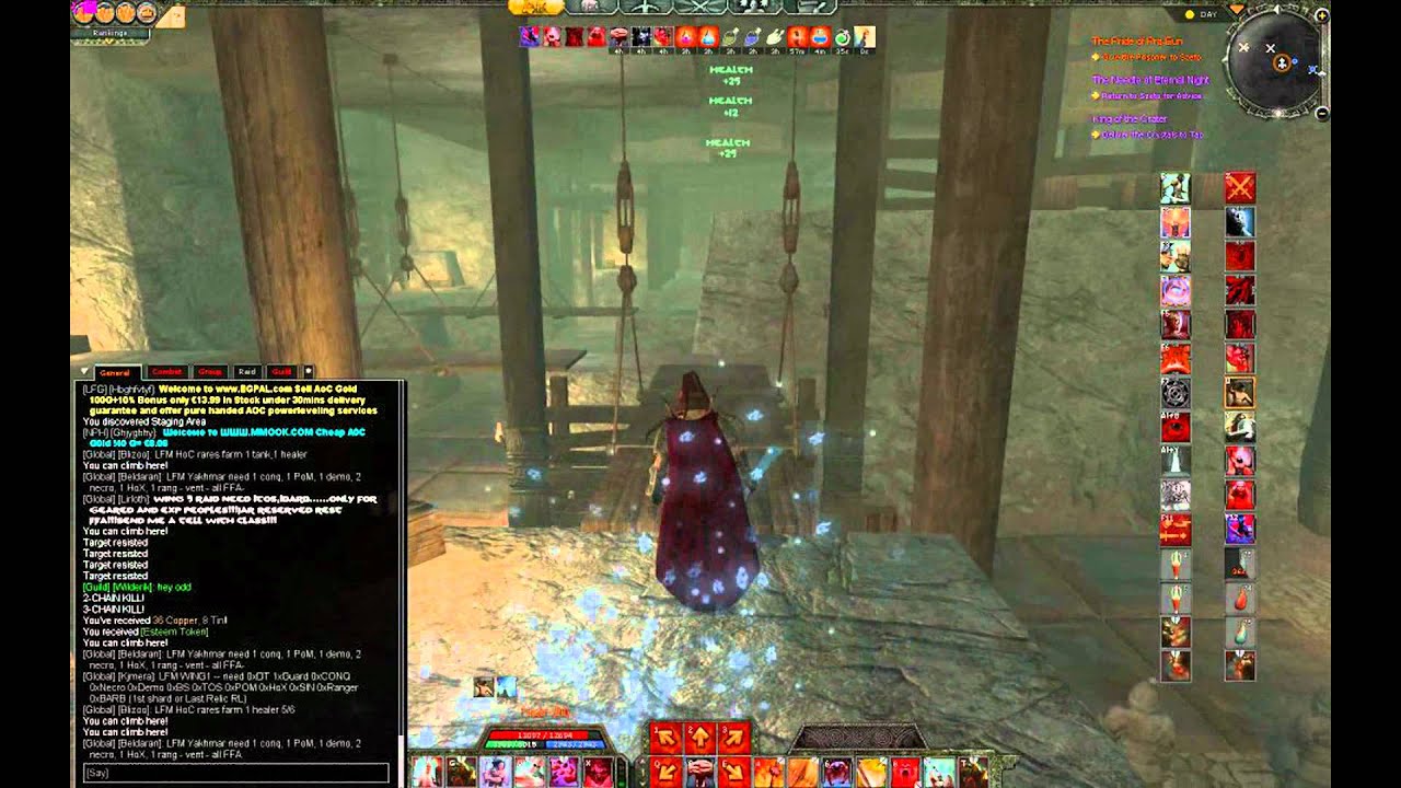 Age of Conan Dark Templar Refuge of the Apostate - YouTube