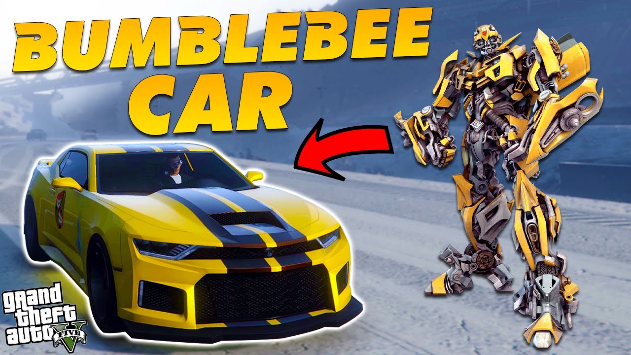 I bought a Bumblebee Car in GTA 5 - YouTube