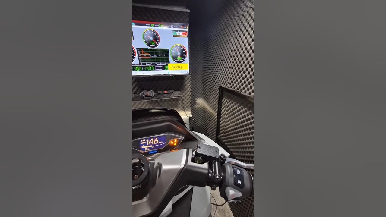 TOP SPEED PCX 160 2025 DYNO 148km NGERRI PARAH #shortvideo #motorcycle #shorts #short #honda # ...