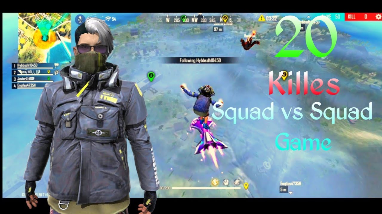 Endx Playz VS Pro Squads 20 Kills Unstoppable squad vs Squad Gameplay ...