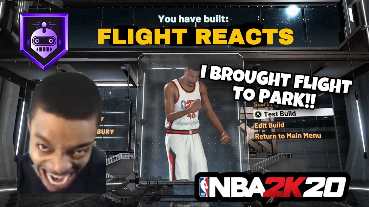 I MADE FLIGHT REACTS ON NBA2K20 AND BROUGHT HIM TO THE PARK!!! 😱 - YouTube