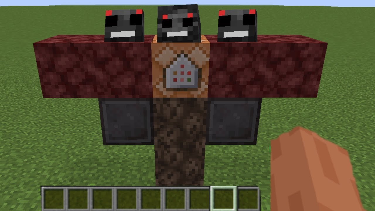 How To Summon MEGA BOSS Wither Storm In Minecraft !!! - YouTube