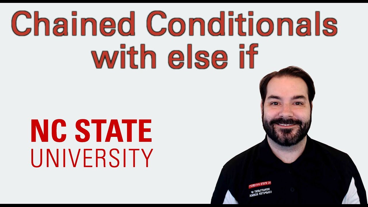 Chained Conditional Statements Elif In Python Youtube 4192