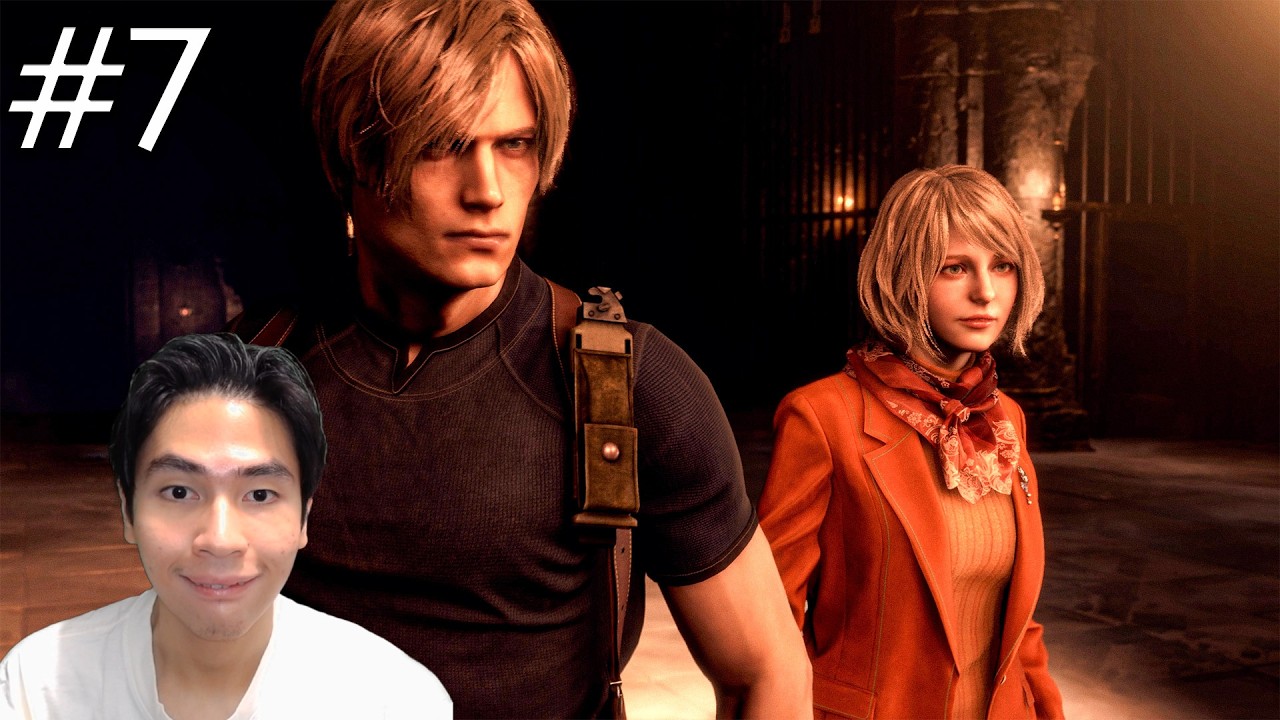 LEON DAN ASHLEY MAIN DI KASTIL - Resident Evil 4 REMAKE part 7 - YouTube