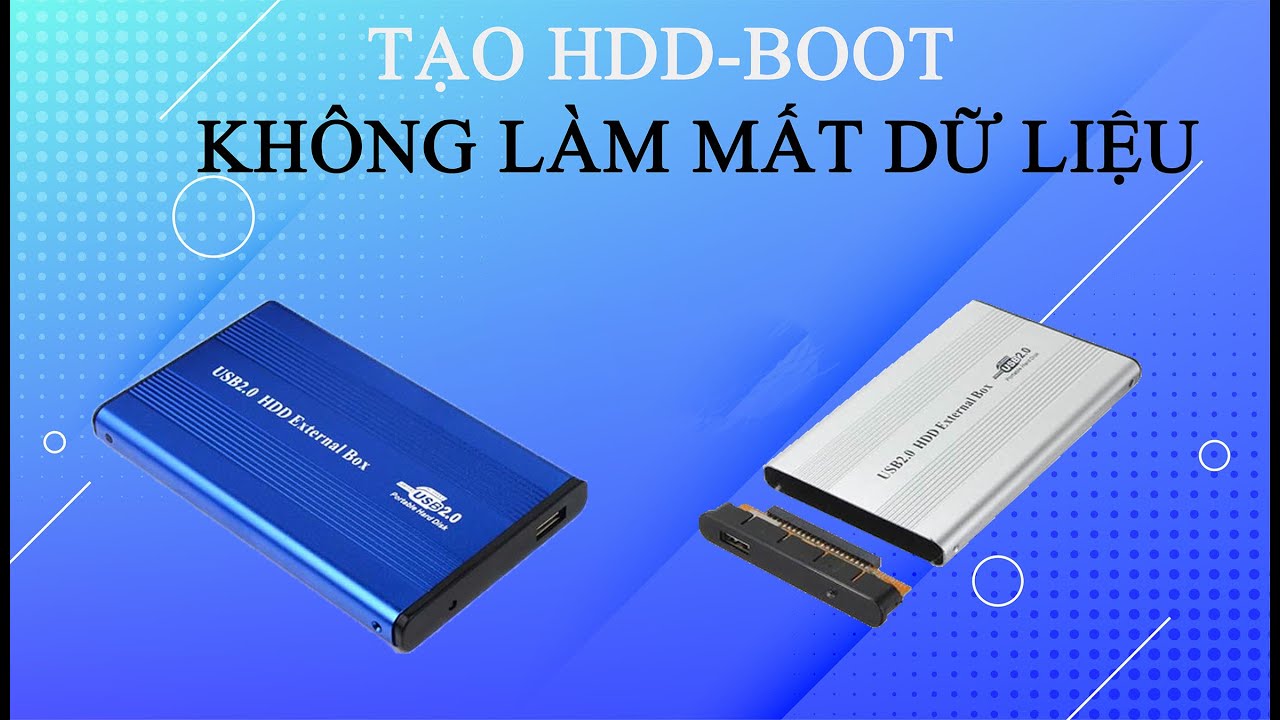 TẠO HDD BOOT TRÊN PHẦN VÙNG KHÔNG LÀM MẤT DỮ LIỆU - CREATE HDD BOOT ON ...